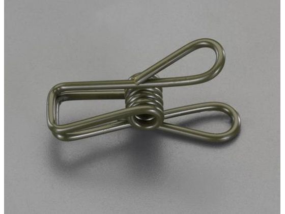 【仕様】●材質：鉄●サイズ：17．5×30×55（H）mm●10個入り【備考】※メーカーの都合により、パッケージ・仕様等は予告なく変更になる場合がございます。【検索用キーワード】エスコ　ESCO　えすこ　55mmクリップ(OD色　10個)　...