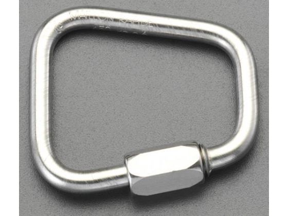 【仕様】●材質：SUS316●使用荷重：450kg【備考】※メーカーの都合により、パッケージ・仕様等は予告なく変更になる場合がございます。【検索用キーワード】エスコ　ESCO　えすこ　45x26x6.0mmクイックリング(ステンレス製)　ク...