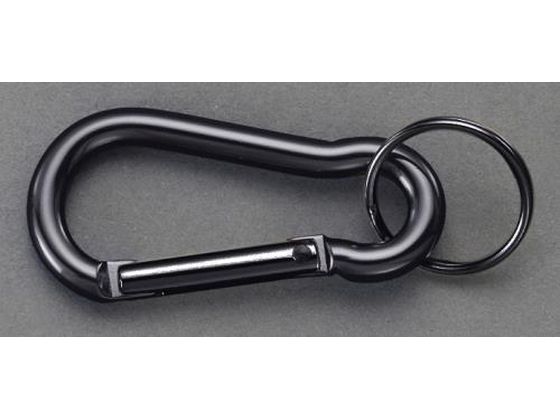 【仕様】●内寸（mm）：51×18●線径：6mm●開口幅（mm）：7．4●カラー：ブラック●材質：アルミ合金●リング内径（mm）：21．6【備考】※メーカーの都合により、パッケージ・仕様等は予告なく変更になる場合がございます。【検索用キーワ...