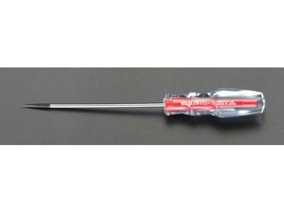 【仕様】●軸径：3mm●先端（mm）：2．5×0．4●軸長（mm）：75●全長（mm）：145●耐油・耐薬品・耐衝撃性に優れたアセテート樹脂を使用したクリスタルハンドル●細軸タイプ●生産国：日本【備考】※メーカーの都合により、パッケージ・仕...