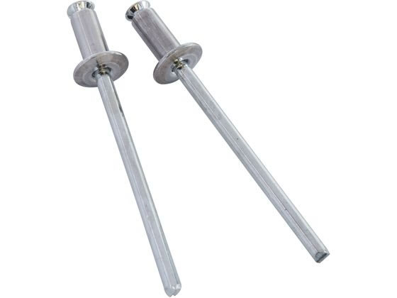 【商品説明】●スリーブが4方向に大きく開く事でベニヤ板や樹脂、ゴムなどの柔軟母材をしっかり保持しながら締結します。【仕様】●スリーブ：アルミニウム合金●シャフト：ハイカーボンスチール●締付可能厚（mm）：1．2−4．5●下穴寸法（mm）：4...