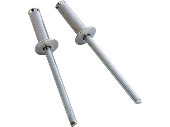 【商品説明】●スリーブが4方向に大きく開く事でベニヤ板や樹脂、ゴムなどの柔軟母材をしっかり保持しながら締結します。【仕様】●スリーブ：アルミニウム合金●シャフト：ハイカーボンスチール●締付可能厚（mm）：6．1−9．3●下穴寸法（mm）：4...