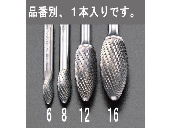 【仕様】●軸径：6mm●刃径：8mm●刃長：19mm●全長：65mm●材質：タングステンカーバイド●適合材質：一般鋼、銅合金、銅、鍛鋼、鋳鉄、ステンレス、ニッケル合金、チタニウム●入数：1本入り【備考】※メーカーの都合により、パッケージ・仕...