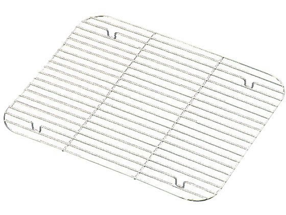 【仕様】●外寸：216×157mm●材質：クロームメッキ●目の間隔：10【備考】※メーカーの都合により、パッケージ・仕様等は予告なく変更になる場合がございます。【検索用キーワード】江部松商事株式会社　江部松商事　標準　角バット用網（クローム...