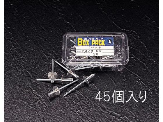 【仕様】●材質：アルミフランジ●入数：45本●リベット径：4．8mm●板厚：3．2〜4．8mm【備考】※メーカーの都合により、パッケージ・仕様等は予告なく変更になる場合がございます。【検索用キーワード】エスコ　ESCO　えすこ　3．2−4．...