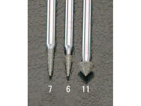 【仕様】●軸径：3mm●砥粒：ダイヤモンドパウダー●粒度：＃140●入数：1本●刃径×刃長：2．2×9．0mm●全長：44．5mm●電着タイプ【備考】※メーカーの都合により、パッケージ・仕様等は予告なく変更になる場合がございます。【検索用キ...