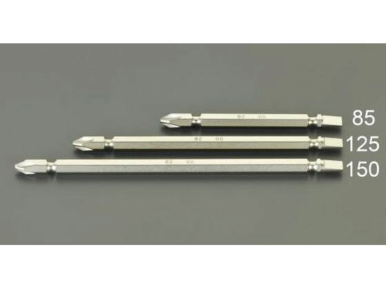 【仕様】●六角シャンク：1／4”●サイズ：（＋）＃2、（−）6mm●マグネット付●全長：150mm【備考】※メーカーの都合により、パッケージ・仕様等は予告なく変更になる場合がございます。【検索用キーワード】エスコ　ESCO　えすこ　#2x6...