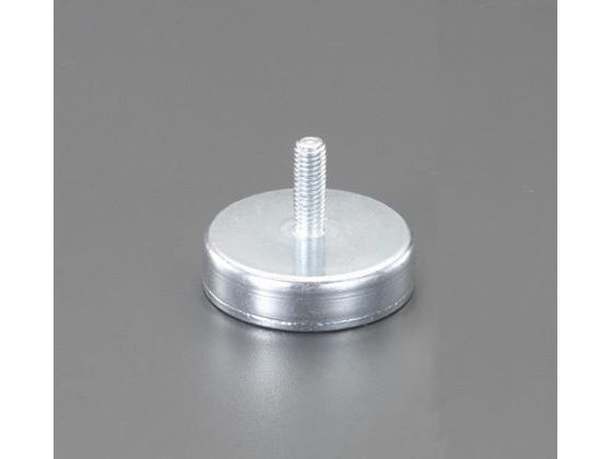 【仕様】●材質：フェライト磁石、スチール（亜鉛メッキ加工）●使用温度：120℃以下●吸着力：8．0kgf●ねじサイズ：M5×15mm●サイズ：φ32×7mm（ねじ穴込：22mm）●入数：1個●耐腐食性に優れた雄ねじ付きマグネット●錆びにくく...