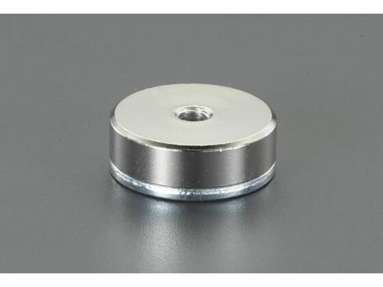 【仕様】●材質：ネオジウム磁石●使用温度：80℃以下●吸着力：25kgf●サイズ（mm）：φ32×7●ねじサイズ：M6●雌ねじ付きの強力マグネット●流通している磁石の中で最高の磁気特性を持ち、機械的強度に優れるネオジウム磁石使用●磁気防止プ...