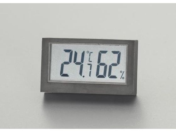 【仕様】●測定範囲：温度：−10〜50℃、湿度：20〜99％RH●分解能：温度：0．1℃、湿度：1％RH●機能：最高最低温度表示●電源：LR1130×1個（付属）●サイズ：58（W）×11（D）×33（H）mm●重量：20g●材質：プラスチ...