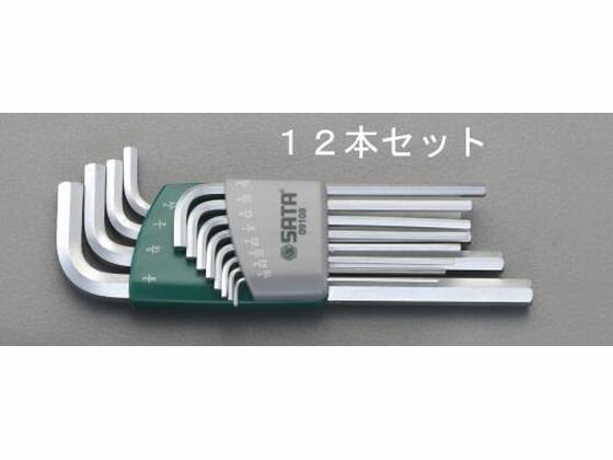 【仕様】●【セット内容】：●サイズ：1／16”・5／64”・3／32”・7／64”・1／8”・9／64”・5／32”・3／16”・7／32”・1／4”・5／16”・3／8”●12本セット●総重量：371g●全長：76〜180mm【備考】※メ...