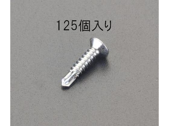 【仕様】●材質：鉄（三価クロメート）●頭形状：（＋）皿頭●サイズ：4×19mm●先端がドリルになっている為、下穴が必要ありません。●入数：125個【備考】※メーカーの都合により、パッケージ・仕様等は予告なく変更になる場合がございます。【検索...