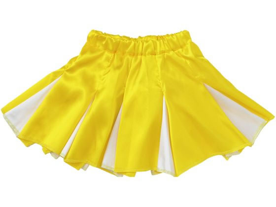 【商品説明】●揺れるプリーツがかわいい！チアガール風のプリーツスカート！●商品説明：大人気の衣装ベースシリーズのプリーツスカートです。光沢感のあるサテン素材を使った、ひらひら揺れるプリーツ仕立てのスカートです。白いプリーツラインがアクセント...