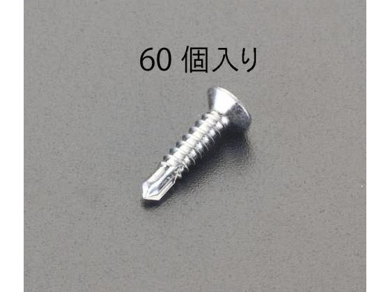 【仕様】●材質：鉄（三価クロメート）●頭形状：（＋）皿頭●サイズ：4×30mm●先端がドリルになっている為、下穴が必要ありません。●入数：60個【備考】※メーカーの都合により、パッケージ・仕様等は予告なく変更になる場合がございます。【検索用...