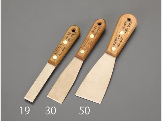 【仕様】●腰の硬さ：硬●材質：ニッケル銅合金●刃幅：50mm●全長：205mm【備考】※メーカーの都合により、パッケージ・仕様等は予告なく変更になる場合がございます。【検索用キーワード】エスコ　ESCO　えすこ　50x205mmパティーナイ...