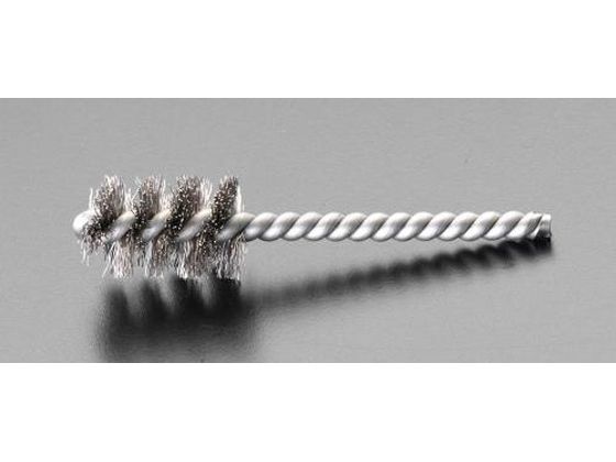 【仕様】●シングルねじり、シングルステム型●ブラシ材質：ステンレススチール●全長：90mm●軸径：約4mm●ブラシ長：25mm●ブラシ径：13mm●管内のバリ取りやクリーニング、研磨やねじ山のクリーニング等に【備考】※メーカーの都合により、...