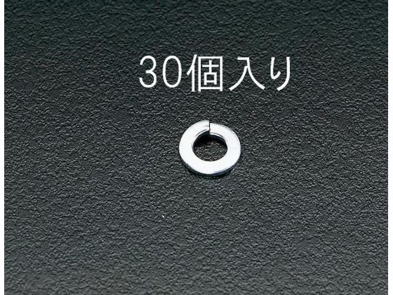 【仕様】●材質：鉄（ユニクロメッキ）●呼：M12●内径×外径×厚み（mm）：12．2×21．5×3．0●入数：30個【備考】※メーカーの都合により、パッケージ・仕様等は予告なく変更になる場合がございます。【検索用キーワード】エスコ　ESCO...