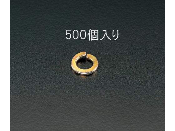 【仕様】●材質：鉄（クロメートメッキ）●呼：M5●内径×外径×厚み（mm）：5．1×9．2×1．3●入数：500個【備考】※メーカーの都合により、パッケージ・仕様等は予告なく変更になる場合がございます。【検索用キーワード】エスコ　ESCO　...