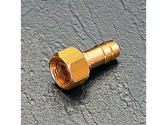 【仕様】●アウターコーン付●材質：真鍮●ねじ径：G（PF）1／8”●適合ホース内径：1／4”（6mm）●入数：1個●使用圧力：1．2MPa【備考】※メーカーの都合により、パッケージ・仕様等は予告なく変更になる場合がございます。【検索用キーワ...