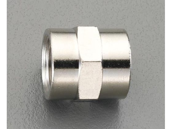 【仕様】●材質：真鍮（ニッケルメッキ）●最高使用圧力：0．8MPa●ねじ径：G（PF）3／8”●ねじ有効長：12mm●六角対辺：22mm●全長：24mm●重量：約39g【備考】※メーカーの都合により、パッケージ・仕様等は予告なく変更になる場...