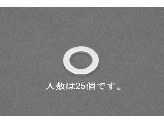 【仕様】●材質：アルミ●内径×外径×厚み：18×24×1．5●入数：25【備考】※メーカーの都合により、パッケージ・仕様等は予告なく変更になる場合がございます。【検索用キーワード】エスコ　ESCO　えすこ　18x24x1.5mmアルミパッキ...
