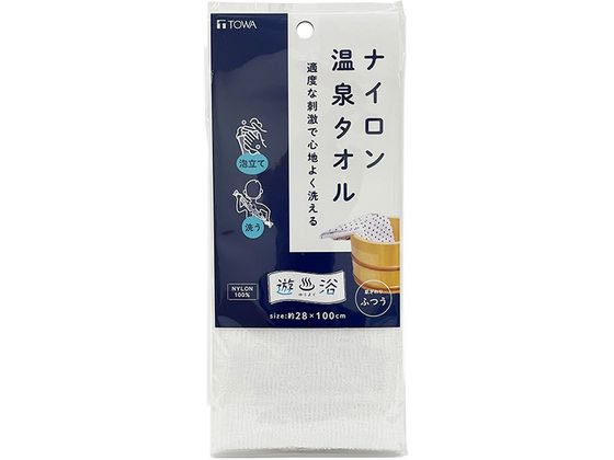 【商品説明】適度な刺激で心地よく洗えるボディタオルです。適度な肌ざわりで心地よい刺激感があります。石鹸・ボディソープ、どちらでもよく泡立ちます。すすぎが簡単で、水切れも良く、乾きが早いタオルです。【仕様】●サイズ：約28×100cm●材質：...