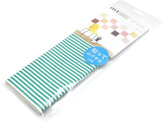 【商品説明】そのまま貼ったりお好きなサイズにカットしたり。壁や家具、小物に貼るだけで簡単にDIYが楽しめるリメイクシートスクエア（正方形）です。失敗しても貼り直すことができるので気軽に壁のアレンジが楽しめます。【仕様】●色目：ボーダー・グリ...