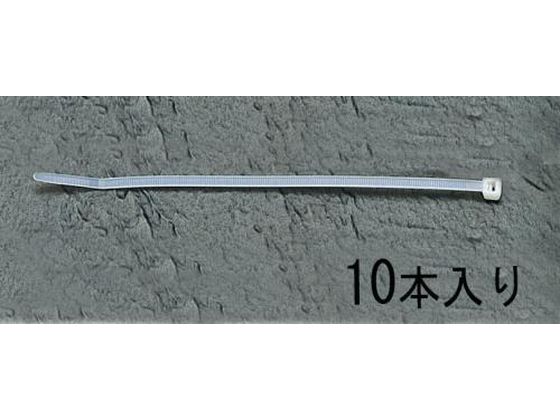 【仕様】●使用温度範囲：−40〜85℃●材質：ナイロン66●厚み：1．4mm●全長：150mm●幅：3．6mm●最大径：39mm●ループ引張強度：中間、18kgf●入数は10本入りです。【備考】※メーカーの都合により、パッケージ・仕様等は予...
