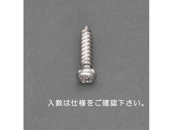 【仕様】●材質：ステンレス●頭形状：（＋）Aナベ頭●サイズ：M3×5mm●入数：40個【備考】※メーカーの都合により、パッケージ・仕様等は予告なく変更になる場合がございます。【検索用キーワード】エスコ　ESCO　えすこ　3x5mm鍋頭タッピ...