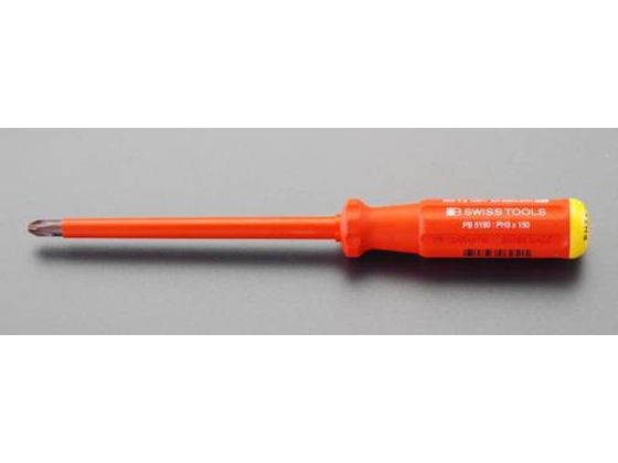 【仕様】●メーカー…PBSWISSTOOLS●型番…PB5190．0−60●1000V絶縁●先端…＃0●軸径…3mm●軸長…60mm●グリップエンドはドライバーの先端形状ごとに色分けし、シンボルマークとサイズを表示しています。【備考】※メー...