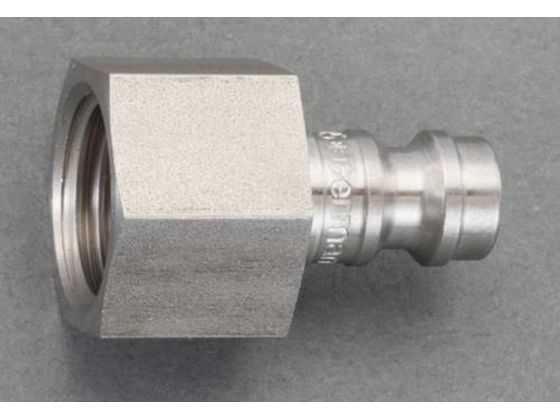 【仕様】●最高使用圧力：3．5MPa●材質：ステンレス●シングルシャットオフバルブ●全長：27mm●オーリング（FKM）●衛生が要求される場所での圧縮空気の使用（クリーンルーム等）●ねじサイズ：M12×1．5【備考】※メーカーの都合により、...