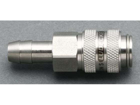 【仕様】●最高使用圧力：3．5MPa●材質：ステンレス●オーリング（FKM）●ダブルシャットオフバルブ●全長：47mm●衛生が要求される場所での圧縮空気の使用（クリーンルーム等）●タケノコ径：10mm【備考】※メーカーの都合により、パッケー...