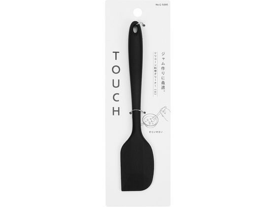 【商品説明】混ぜやすく、すくいやすい。【仕様】●カラー：ブラック●サイズ：約全長20．5×幅4×高さ1．5cm●材質：表面／シリコーンゴム（耐熱温度230度）、中芯／ナイロン（耐熱温度170度）●重量：約36g【備考】※メーカーの都合により...