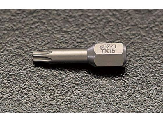【仕様】●六角シャンク：1／4”●サイズ：T27●全長：25mm【備考】※メーカーの都合により、パッケージ・仕様等は予告なく変更になる場合がございます。【検索用キーワード】エスコ　ESCO　えすこ　T27x25mm[Torx]ドライバービッ...