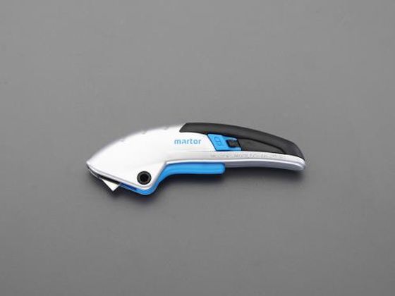 【仕様】●セーフティーロック機能付　ロックがかかっているとハンドルが動きません。ロックが解除されていても、ハンドルを握らないと刃は出てきません。対象物から離れると、自動で刃が収納されます。●刃は四角の両刃になっています。四隅を使うので、1枚...