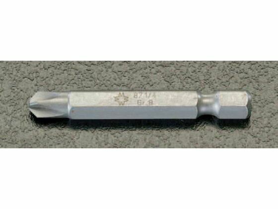 【仕様】●六角シャンク：1／4”●サイズ：＃1／4”●全長：50mm【備考】※メーカーの都合により、パッケージ・仕様等は予告なく変更になる場合がございます。【検索用キーワード】エスコ　ESCO　えすこ　1　4"x50mm[TORQ-SET]...