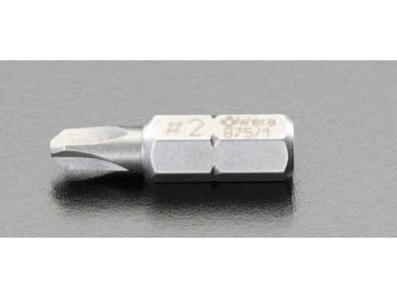 【仕様】●六角シャンク：1／4”●サイズ：＃1●全長：25mm【備考】※メーカーの都合により、パッケージ・仕様等は予告なく変更になる場合がございます。【検索用キーワード】エスコ　ESCO　えすこ　#1x25mm[TRI-WING]ドライバー...