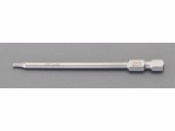 【仕様】●全長：89mm●六角シャンク：1／4”【備考】※メーカーの都合により、パッケージ・仕様等は予告なく変更になる場合がございます。【検索用キーワード】エスコ　ESCO　えすこ　2.5x89mm[Hex-Plus]ドライバービット　He...