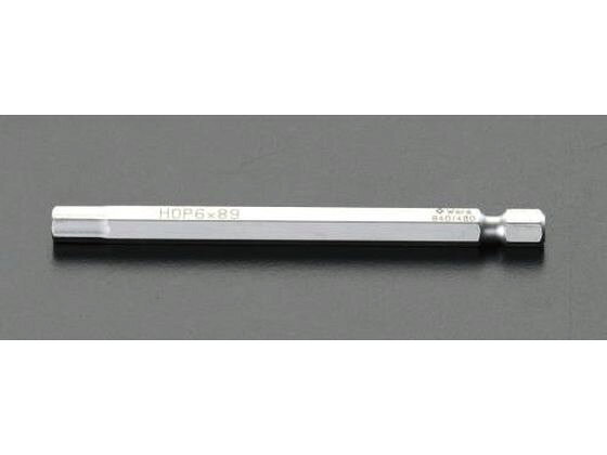 【仕様】●六角シャンク：1／4”●全長：89mm●サイズ：6．0mm【備考】※メーカーの都合により、パッケージ・仕様等は予告なく変更になる場合がございます。【検索用キーワード】エスコ　ESCO　えすこ　6.0x89mm[Hex-Plus]ド...