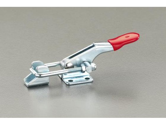 【仕様】●横ラッチ型●材質：ステンレス●締付能力：163kg●サイズ：28．2×77×31．3mm●取付金具：28．2×26．2mm●取付穴：φ4．4mm　6箇所●環の全長：55mm●重量：70g●環の長さ調整が可能です。【備考】※メーカー...