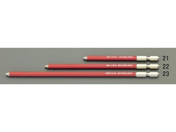 【仕様】●（ビット）サイズ：＋　＃2●六角シャンク：1／4”●軸径：φ6●全長：200mm【備考】※メーカーの都合により、パッケージ・仕様等は予告なく変更になる場合がございます。【検索用キーワード】エスコ　ESCO　えすこ　#2x200mm...