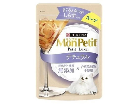 【商品説明】着色料・香料無添加、合成添加物も不使用のナチュラルパウチ。具だくさんスープでナチュラルな美味しさを。【仕様】●一般食●パウチタイプ●原材料：魚介類（かつお、まぐろ、しらす、フィッシュエキス）、増粘多糖類【備考】※メーカーの都合に...
