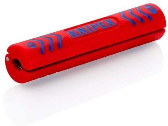 【仕様】●メーカー：KNIPEX（クニペックス）●型番：1660100SB●ケーブルサイズ：φ4．8〜7．5mm●全長：100mm●重量（g）：22●サイズ：100×84×18mm●内部に5・10・15・20mmの目盛が付いているので、皮む...