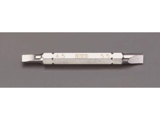 【仕様】●六角シャンク：1／4”●サイズ：（−）6mm×6．5mm●全長：65mm【備考】※メーカーの都合により、パッケージ・仕様等は予告なく変更になる場合がございます。【検索用キーワード】エスコ　ESCO　えすこ　6.0x6.5mmx65...