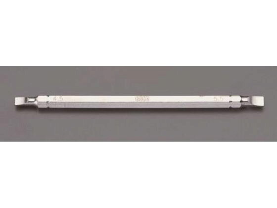 【仕様】●六角シャンク：1／4”●サイズ：（−）6mm×6．5mm●全長：125mm【備考】※メーカーの都合により、パッケージ・仕様等は予告なく変更になる場合がございます。【検索用キーワード】エスコ　ESCO　えすこ　6.0x6.5mmx1...