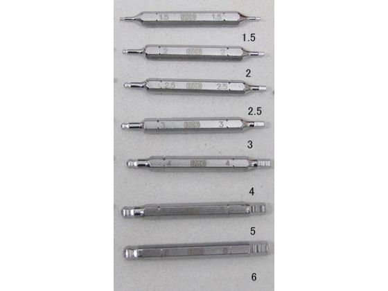 【仕様】●六角シャンク：1／4”●サイズ：6mm●全長：65mm●マグネット付●ボールポイント付【備考】※メーカーの都合により、パッケージ・仕様等は予告なく変更になる場合がございます。【検索用キーワード】エスコ　ESCO　えすこ　6.0mm...