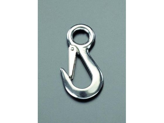 【仕様】●材質：ステンレス（SUS316）●安全ラッチ付●使用荷重：157kg●口の開き：19．6mm●全長：117mm【備考】※メーカーの都合により、パッケージ・仕様等は予告なく変更になる場合がございます。【検索用キーワード】エスコ　ES...