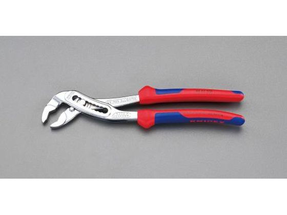 【仕様】●メーカー：KNIPEX（クニペックス）●型番：8805250●ハンドル：コンフォート●仕上げ：クロムメッキ●全長：250mm●重量（g）：344●最大ナット：46mm●最大開口：2”●9段階のノッチ調整により、掴み能力をアップ●ヘ...