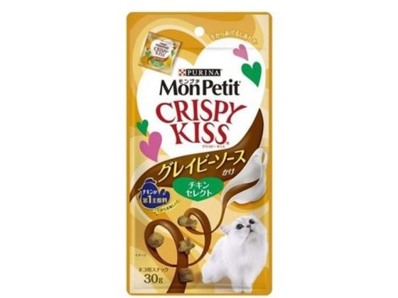 【商品説明】グレイビーソースをかけたチキンの魅惑的な味わいと香りが広がるクリスピーなおやつ。【仕様】●一般食●直投タイプ●原材料：チキンミール、米、牛脂、コーングルテン、たんぱく加水分解物、ターキーミール、白身魚、サーモン、モルトエキス、ぶ...