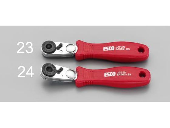 【仕様】●ベンドアップタイプ●六角対辺：1／4”●左右切替式●送り角：7°●全長：105mm●ヘッド厚：20mm●ギア数：52枚●重量：50g●特長：　・指に入るスペースの確保や障害物を避ける作業ができるベントアップタイプ　・狭いスペースで...